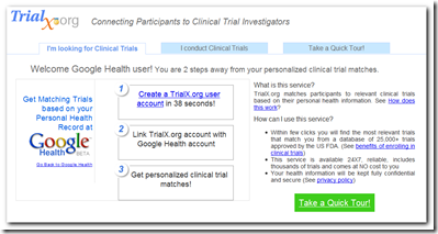 Clinical Trials and Personal Health Records – New Resources on the ...